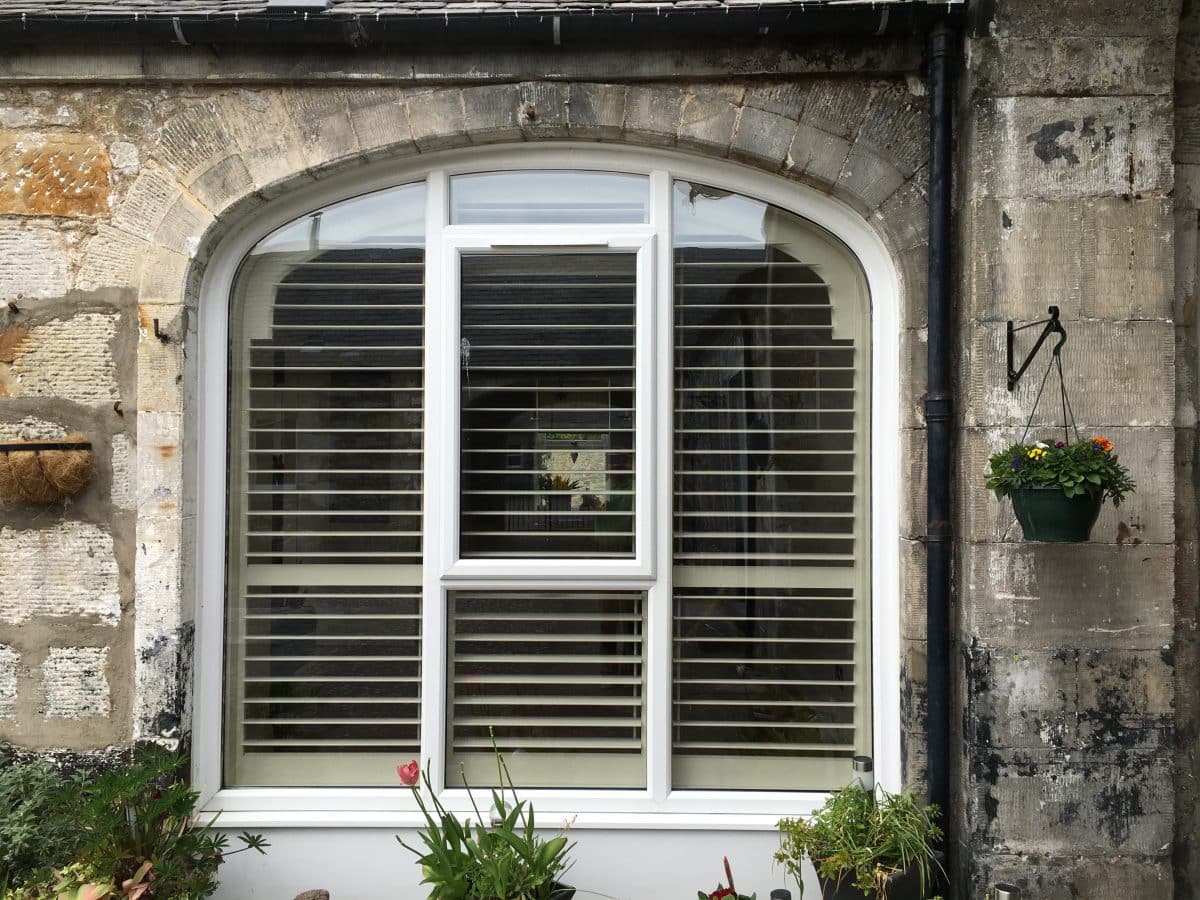 Shaped Shutters for Arched and Irregular Windows